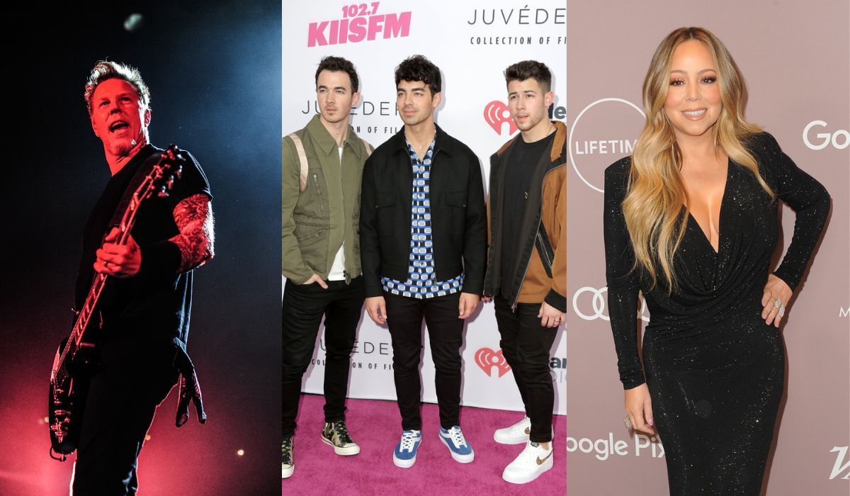 Metallica, Jonas Brothers, & Mariah Carey Tapped for 10th Anniversary ...