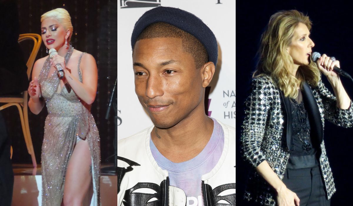 Lady Gaga, Pharrell Williams, Celine Dion & More Make Appearances at ...